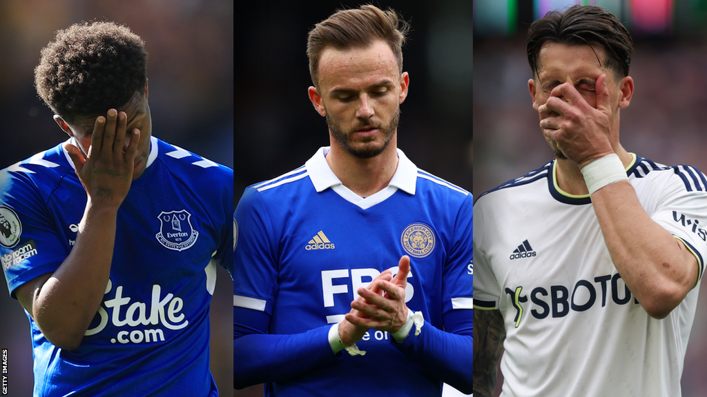 Premier League relegation: Everton, Leicester and Leeds fans issue ...