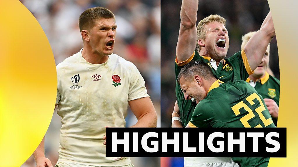 Rugby World Cup: England and South Africa reach semi-finals as hosts ...