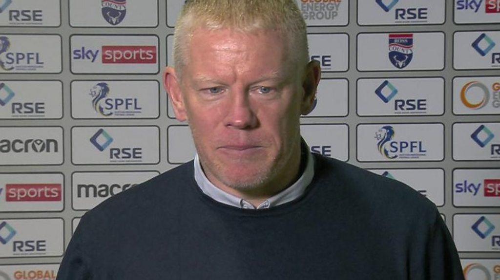Ross County 1-1 Livingston: Holt pleased to see fans back - BBC Sport
