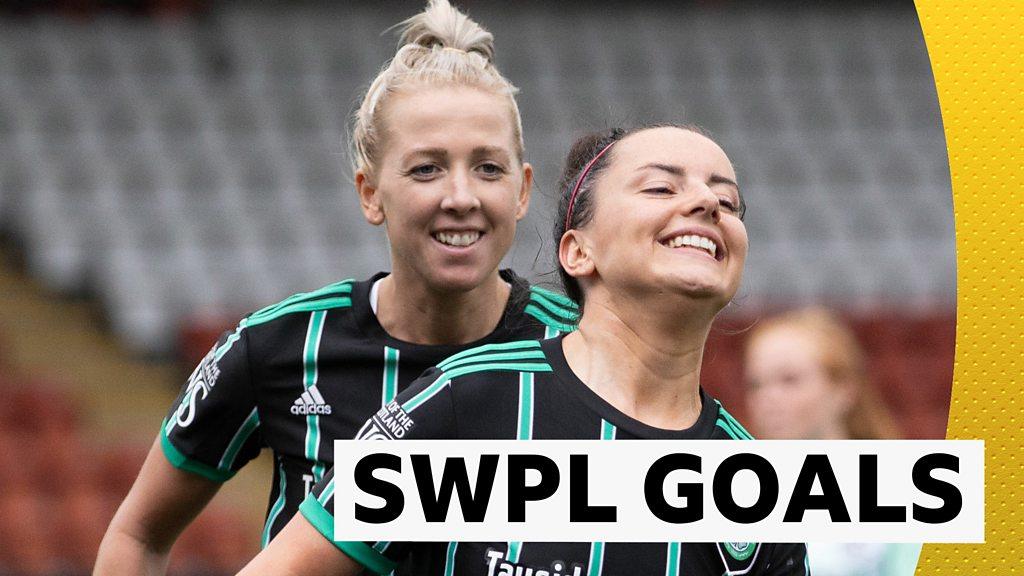 Watch all the weekend's SWPL 1 goals - BBC Sport