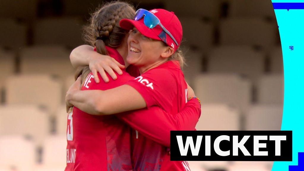 The Ashes 2023: England's Sophie Ecclestone removes Australia's Ash ...