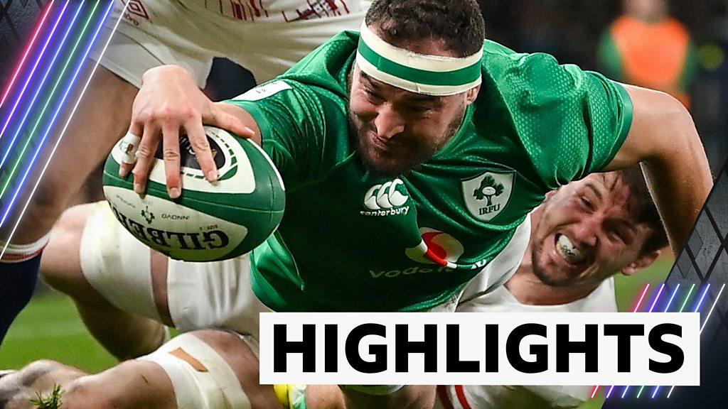 Six Nations: Ireland beat England 29-16 to win Grand Slam - highlights ...