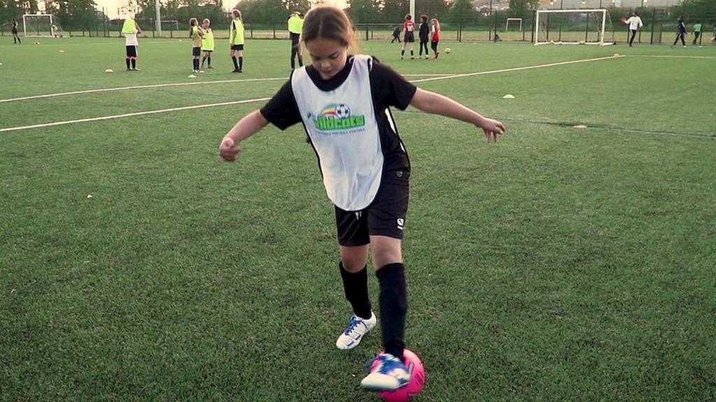 Women's football: Meet the young girls playing football for the first ...