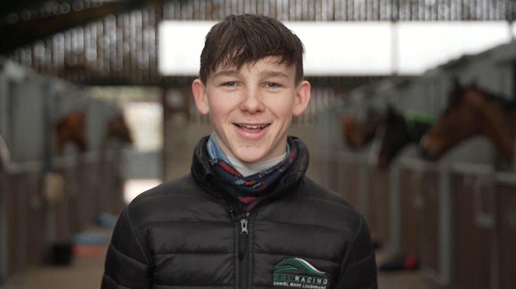 Billy Loughnane: How 16-year-old is lighting up horse racing - BBC Sport