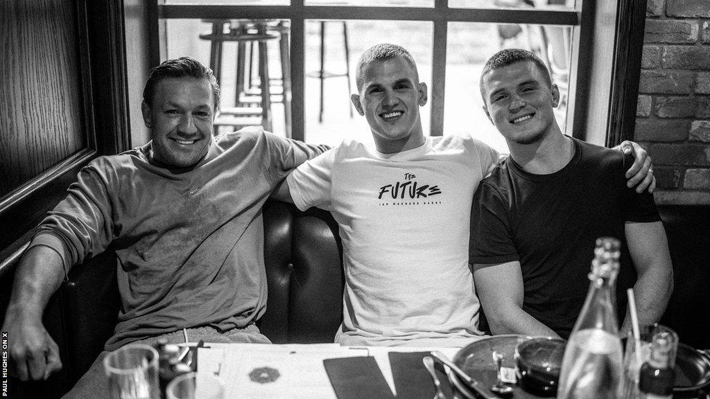 Paul Hughes: Conor McGregor 'had a lot of wisdom' for UFC hopeful - BBC ...