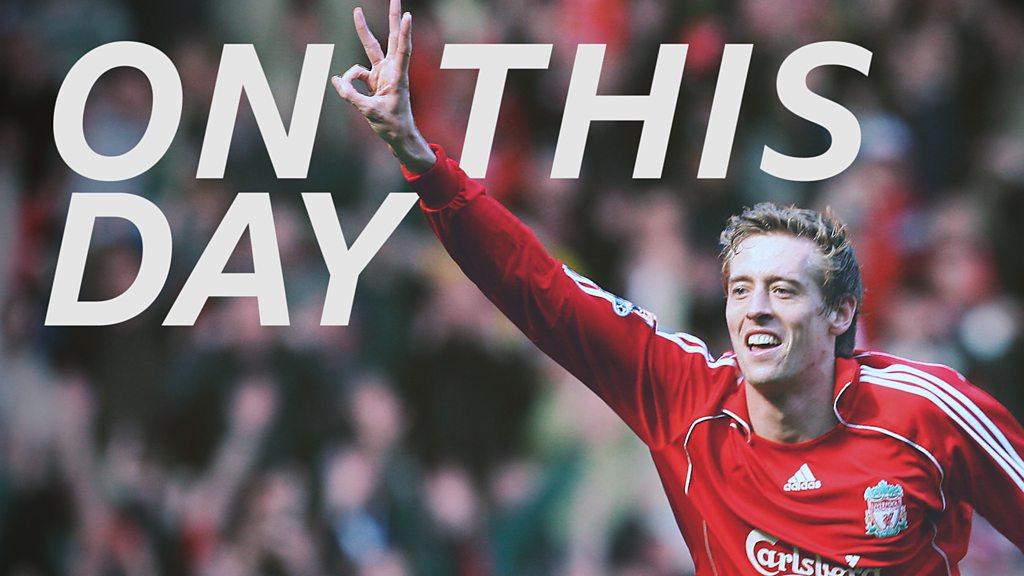 On this day: Peter Crouch scores Liverpool hat-trick against Arsenal in ...