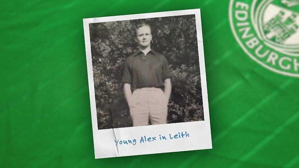 Family travels from Australia to honour late Hibernian fan Alex ...