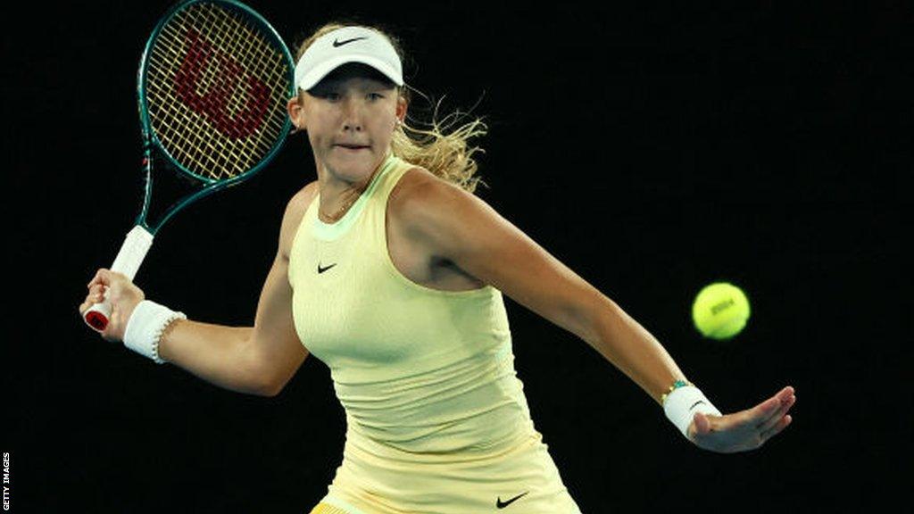 Australian Open 2024 results: Mirra Andreeva beats Ons Jabeur, Aryna Sabalenka through - BBC Sport