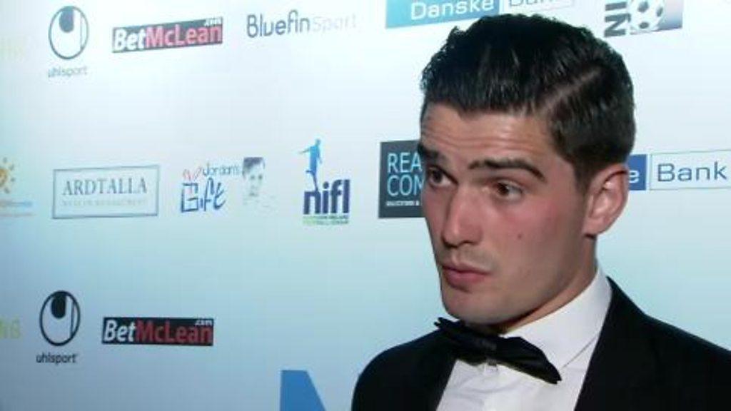 Jimmy Callacher 'honoured' to win player of the year award - BBC Sport