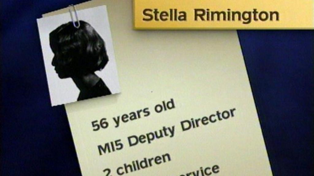 BBC Archive 1991: MI5 head is a woman - BBC