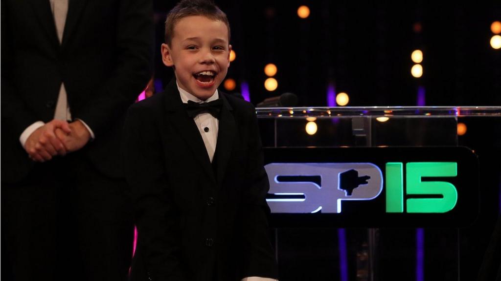 Bailey Matthews wins special award at SPOTY - BBC Newsround