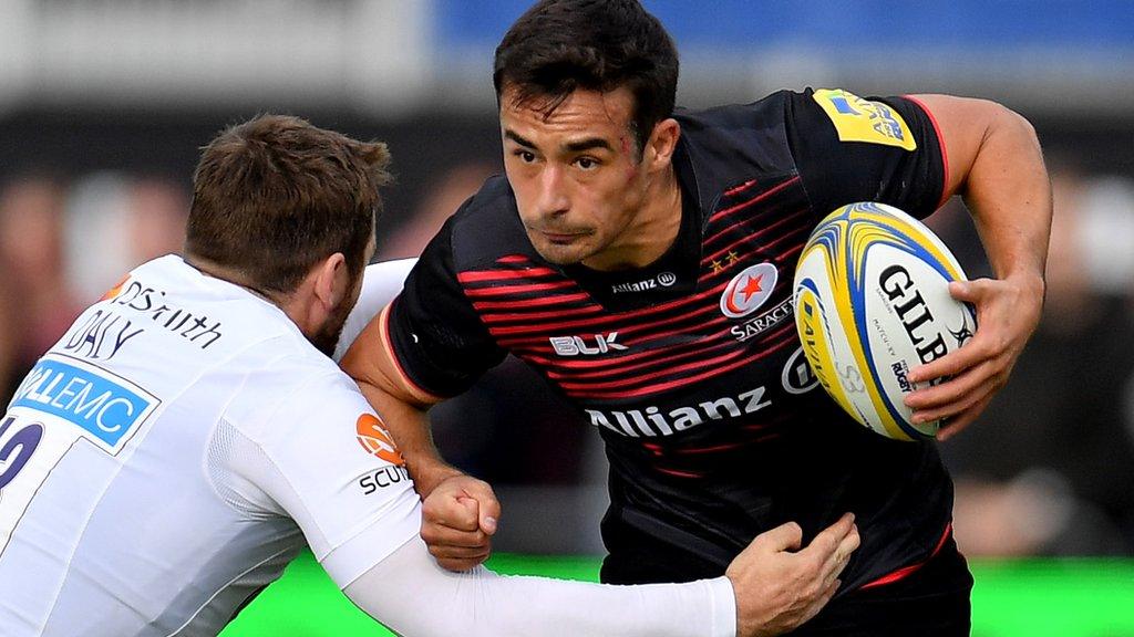 Alex Lozowski: Saracens & England fly-half signs deal until 2020 - BBC ...