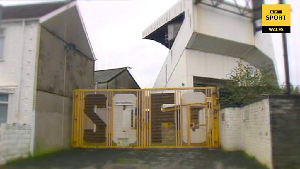 Relive Swansea City's final game at the Vetch Field 15 years on - BBC Sport