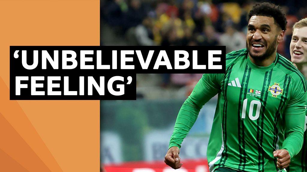 Watch: Jamie Reid 'proud' following debut goal for Northern Ireland ...