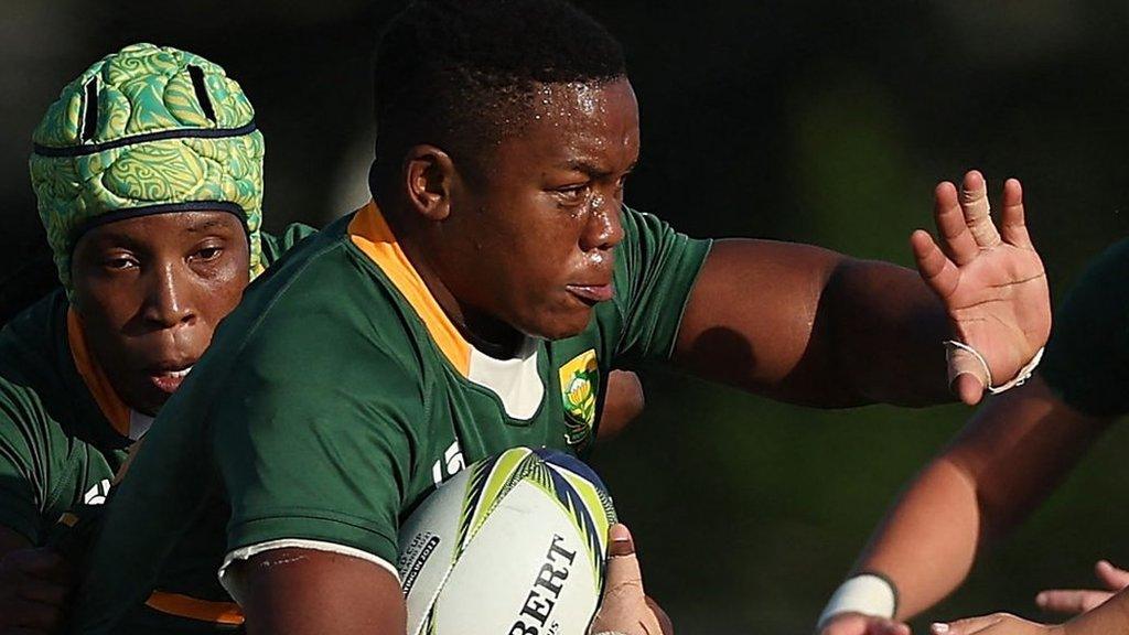 Babalwa Latsha: The story of Africa's first female professional rugby ...