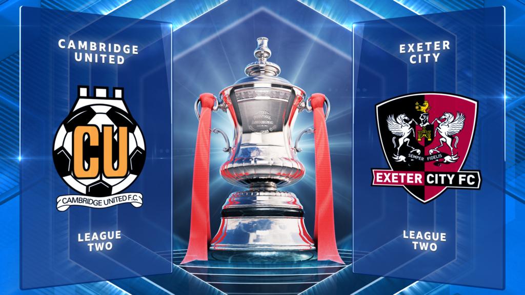 FA Cup: Cambridge United 1-1 Exeter City highlights - BBC Sport