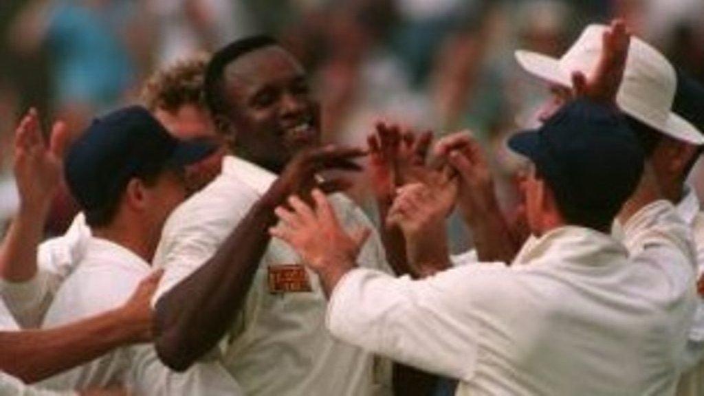 'You Guys Are History': Devon Malcolm's finest hour for England - BBC Sport