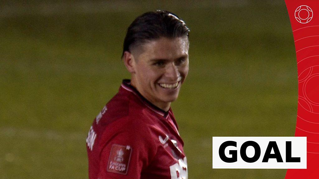 FA Cup: Charlton captain George Dobson hits wonder strike to make it 4 ...