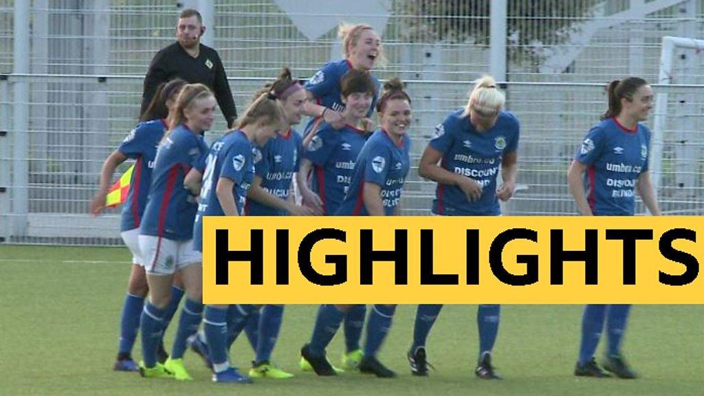 Women's Premiership: Linfield hit six past Comber Rec to stay top - BBC ...
