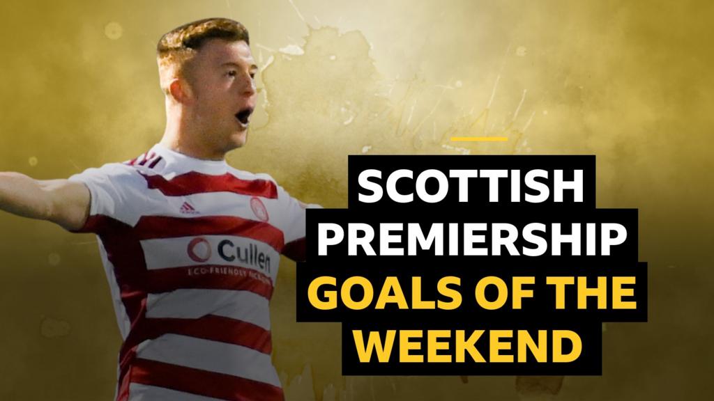 Watch: All of Saturday's Scottish Premiership goals - BBC Sport