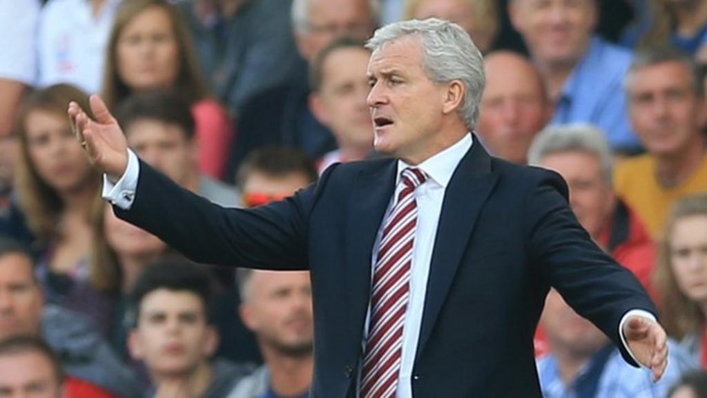 Stoke City 2-2 Leicester City: Mark Hughes disappointed with result ...