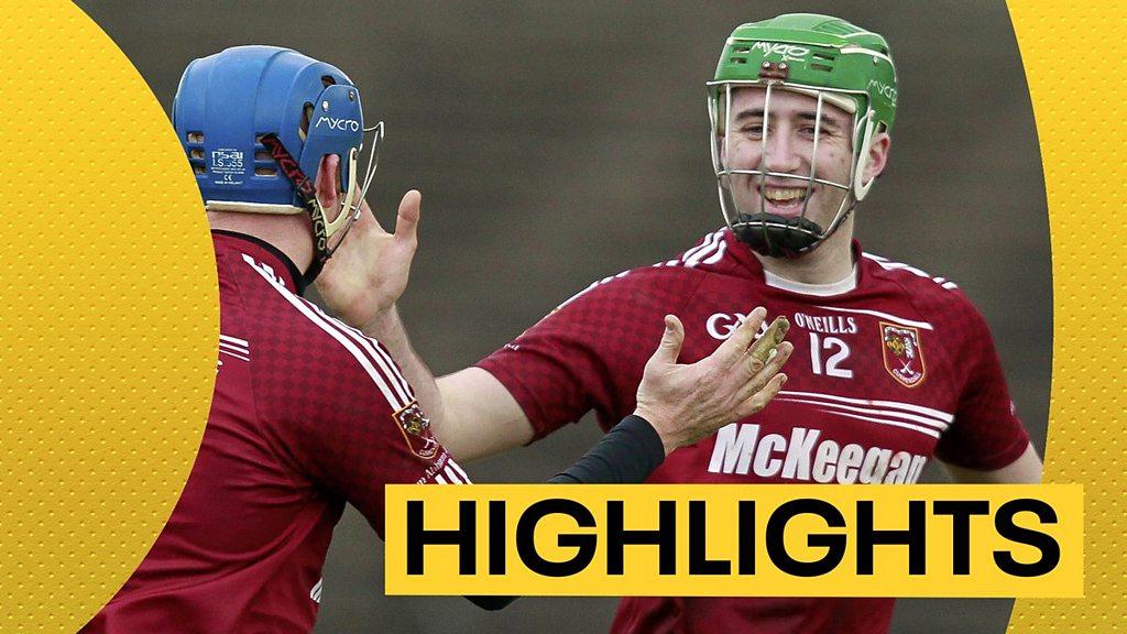 Watch: Cushendall edge Loughgiel in semi-final thriller - BBC Sport
