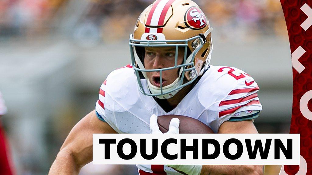 NFL: San Francisco 49ers' Christian McCaffrey scores 65-yard touchdown ...