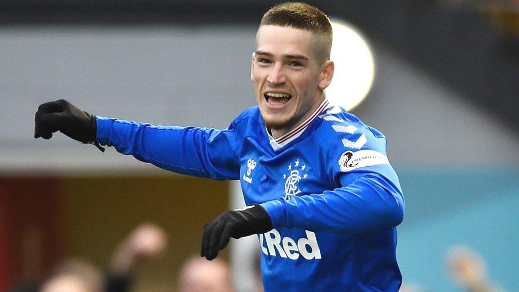 Sportscene review Ryan Kent's performances in Rangers win - BBC Sport