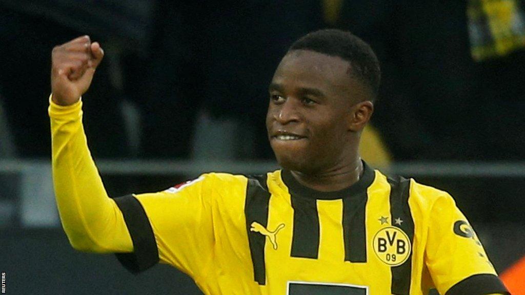 Youssoufa Moukoko extends Borussia Dortmund deal until 2026 - BBC Sport