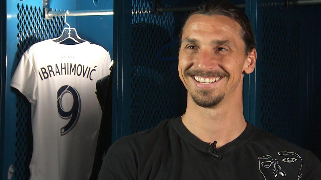 Zlatan Ibrahimovic on that Galaxy goal, Man Utd and Rooney - BBC Sport