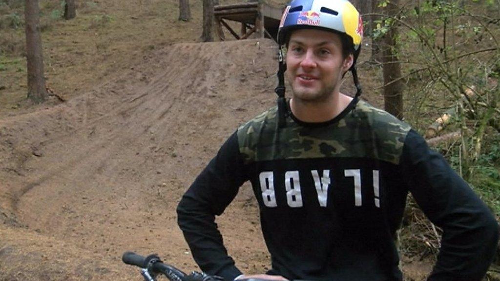 Britain's best freestyle mountain biker on tricks and building his own ...