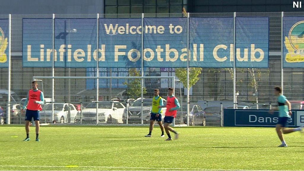 Linfield launch professional academy for teenage talent - BBC Sport