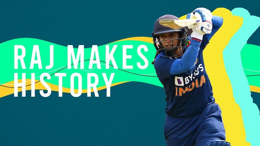 England Women v India Women: Record-breaker Raj leads India to victory ...