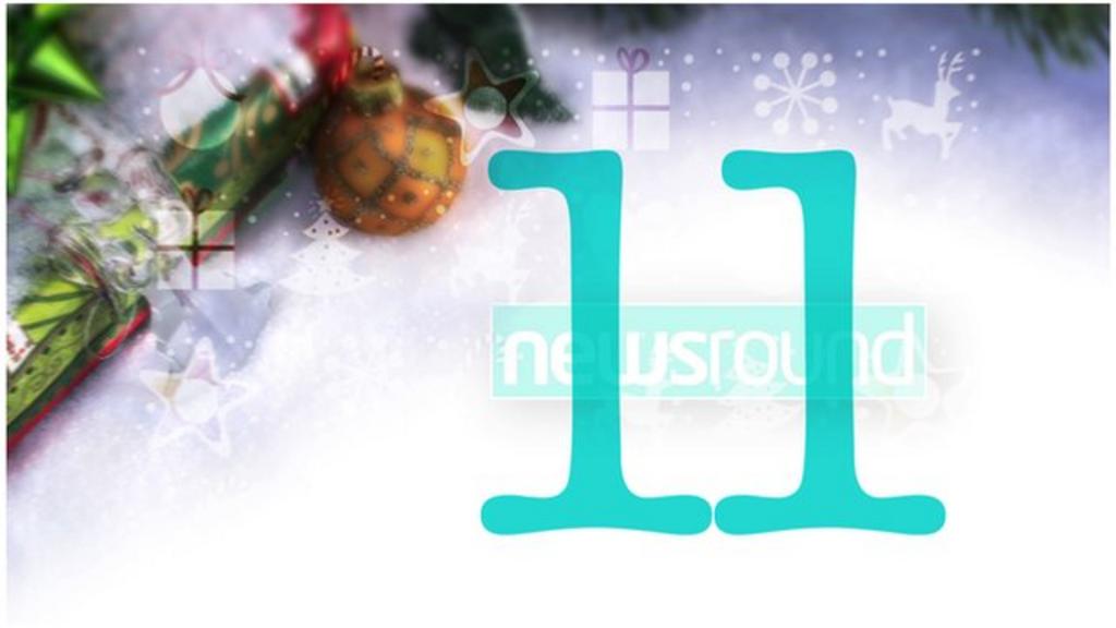 Newsround's festive advent calendar 2015 - 11th December - BBC Newsround