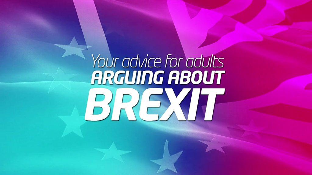 Kids give their advice for adults arguing over Brexit - BBC Newsround