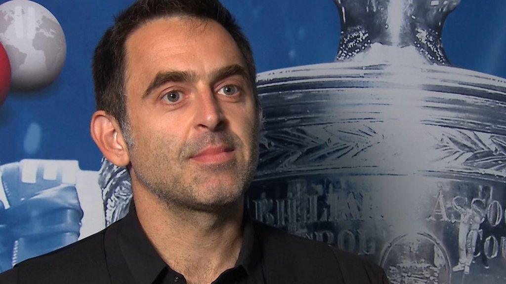 Ronnie O'Sullivan says he could 'lose an arm' and still be in the top ...