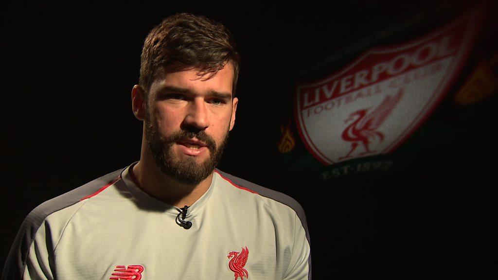 Liverpool: Alisson says Reds have realistic chance of winning title ...