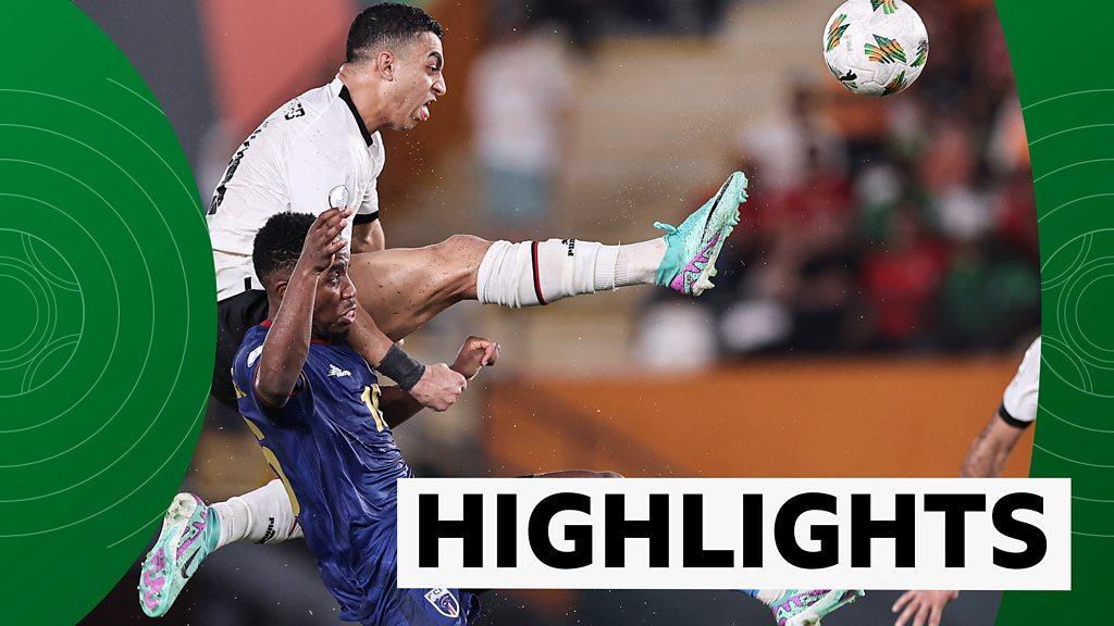 Afcon 2023: Cape Verde 2-2 Egypt - highlights - BBC Sport