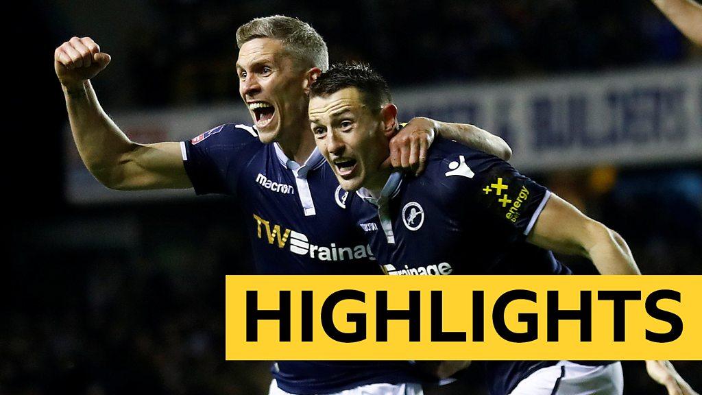 FA Cup: Millwall 3-2 Everton highlights - BBC Sport