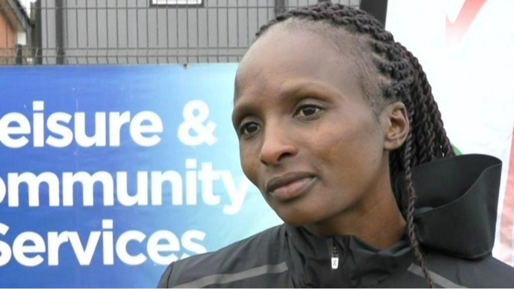 Obiri delighted to win on 'challenging' Dundonald course - BBC Sport