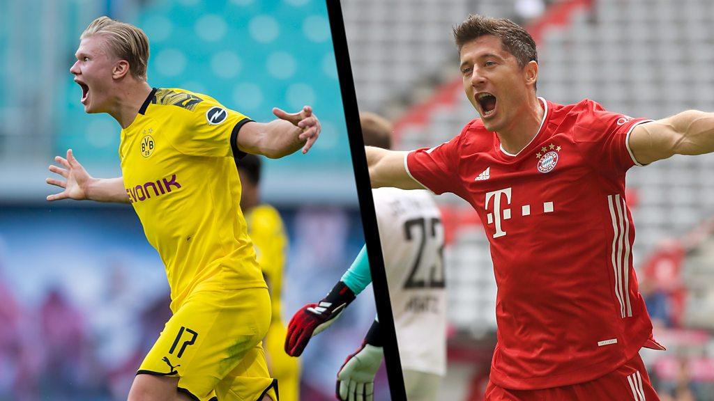 Bundesliga: Erling Braut Haaland and Robert Lewandowski both score ...