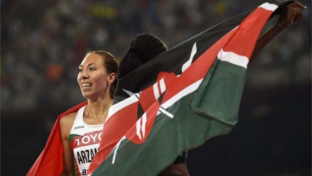 World Championships 2015: Marina Arzamasova wins women's 800m - BBC Sport