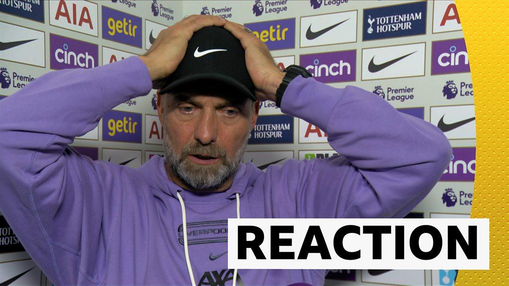 Tottenham Hotspur 2-1 Liverpool: Jurgen Klopp bemused by VAR error for ...
