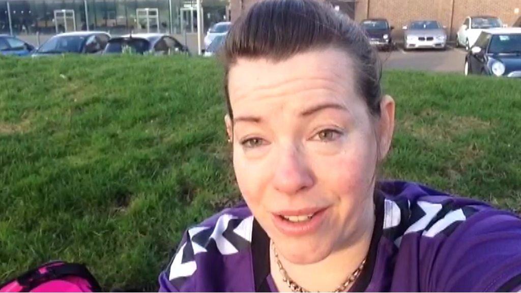 FA People's Cup 2017: Lisa from She Can Play Mums gets ready for first ...