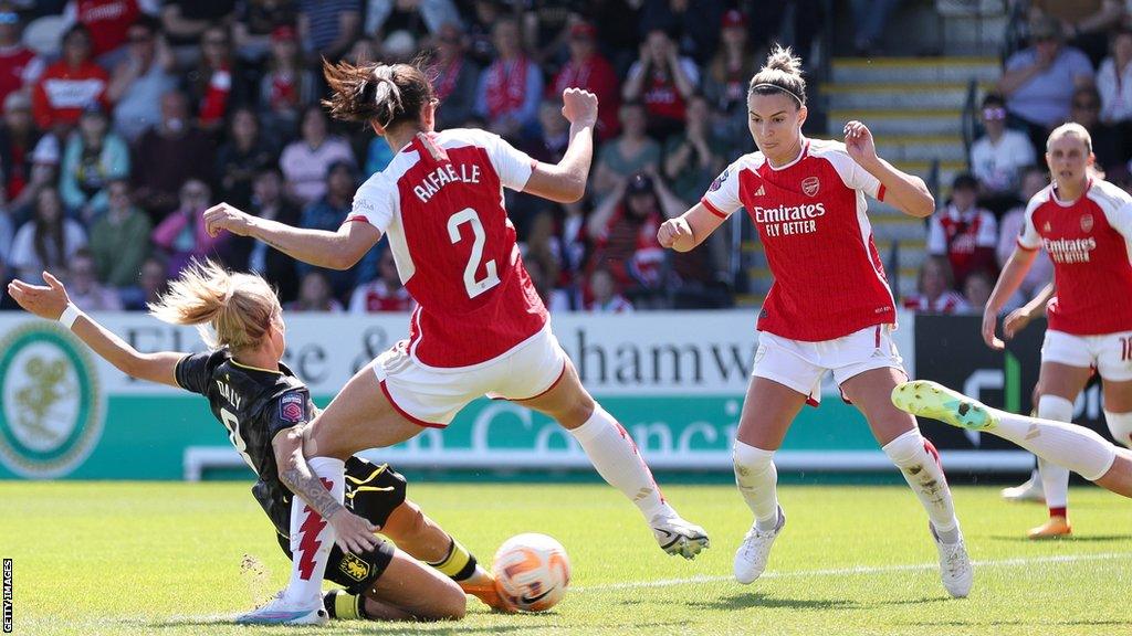 Arsenal Women 0-2 Aston Villa Women: Rachel Daly claims Golden Boot as ...