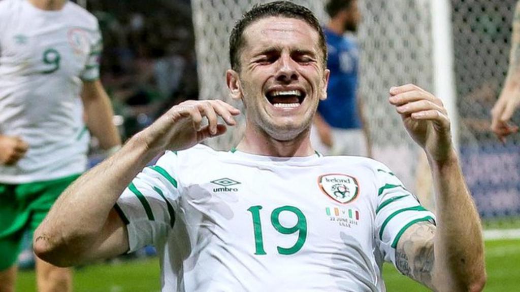 Robbie Brady: Republic's winning goal an 'out-of-body experience' - BBC ...