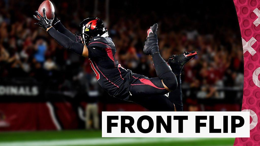 NFL: Arizona Cardinals' Marco Wilson scores acrobatic touchdown - BBC Sport