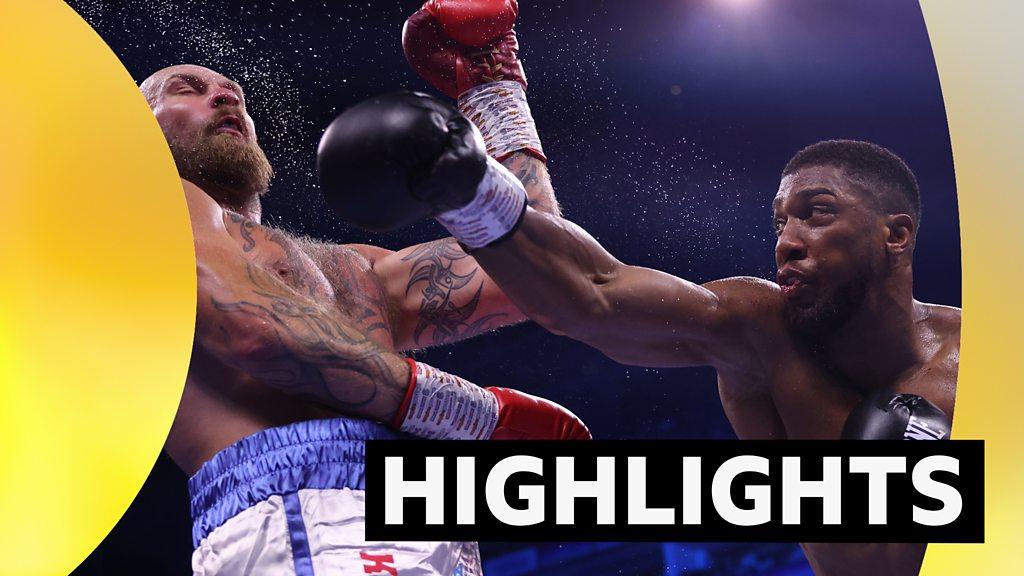 Anthony Joshua v Robert Helenuis: Highlights of Joshua's seventh round ...
