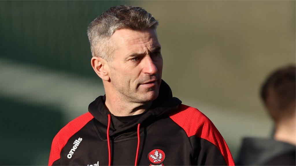 Gallagher pleased after battle with 'hungry' Down - BBC Sport