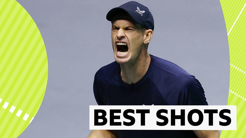 Davis Cup 2023: Great Britain's Andy Murray beats Switzerland's Leandro ...